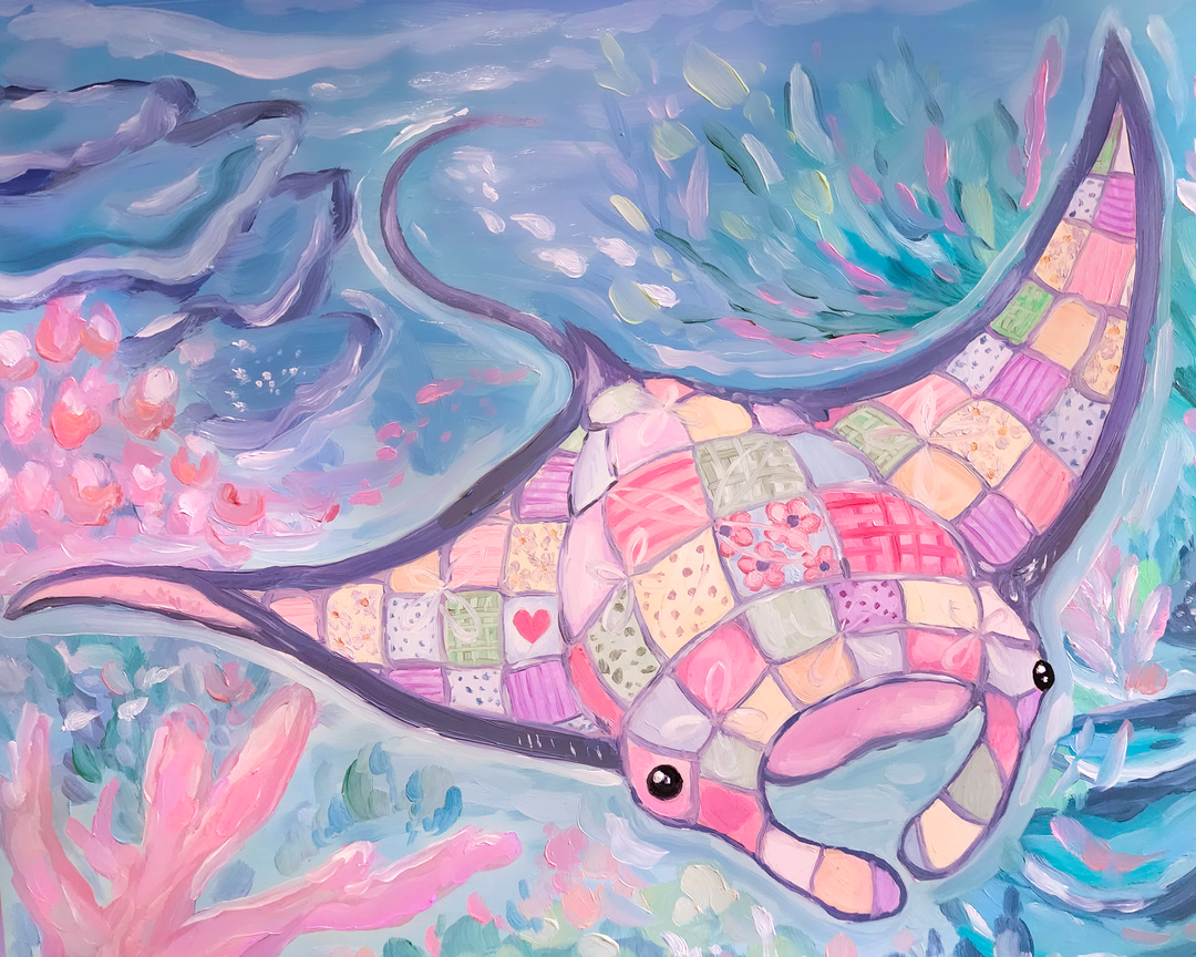 Blanket Ray Prints! – Shelby DeGarmo Art