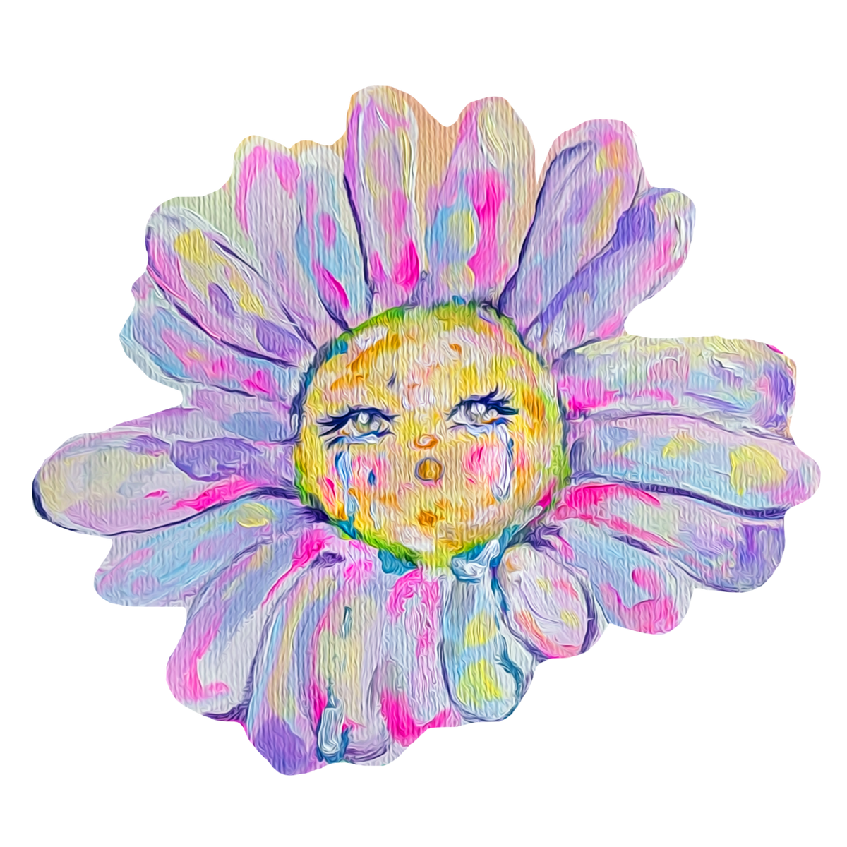 Weeping Daisy Sticker – Shelby DeGarmo Art
